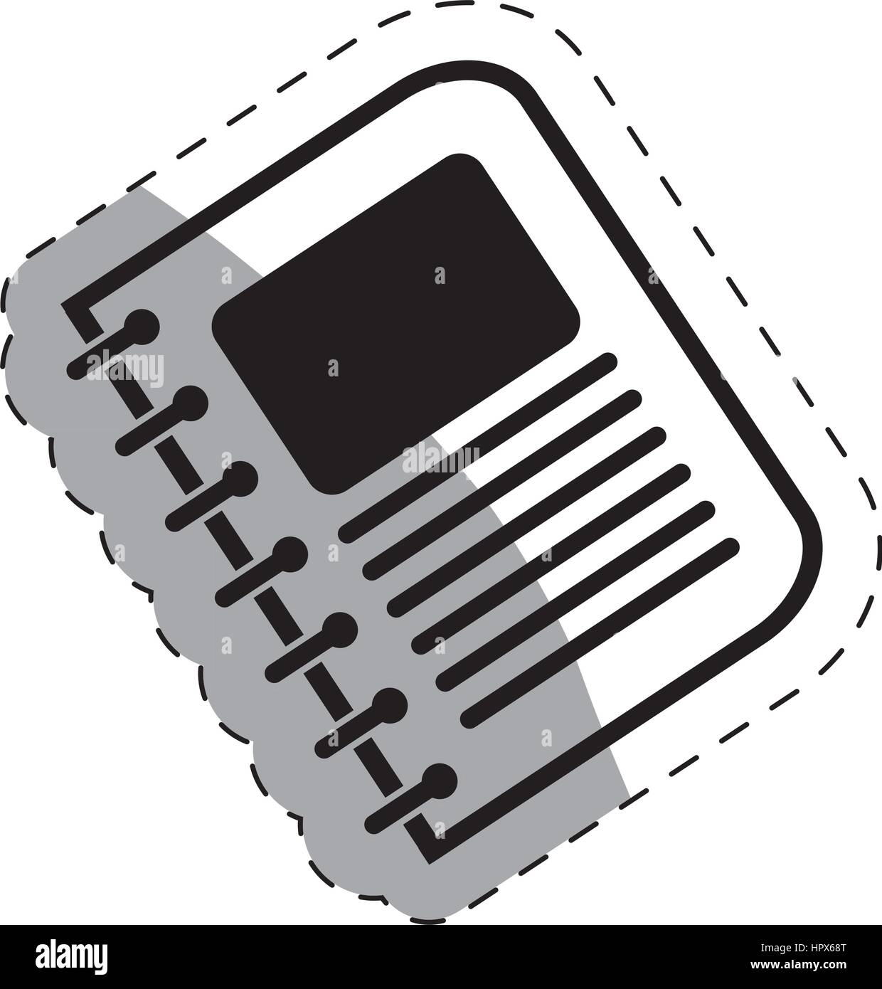 Thin Pad Stock Vector Images - Alamy