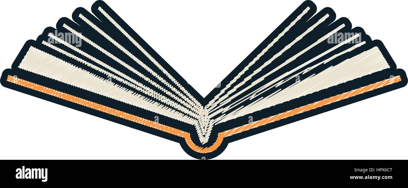 open book sketch Stock Vector Image & Art - Alamy