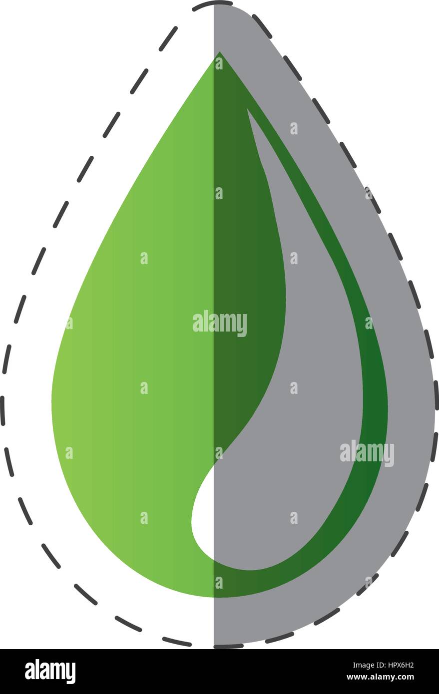 green water drop environment design Stock Vector Image & Art - Alamy