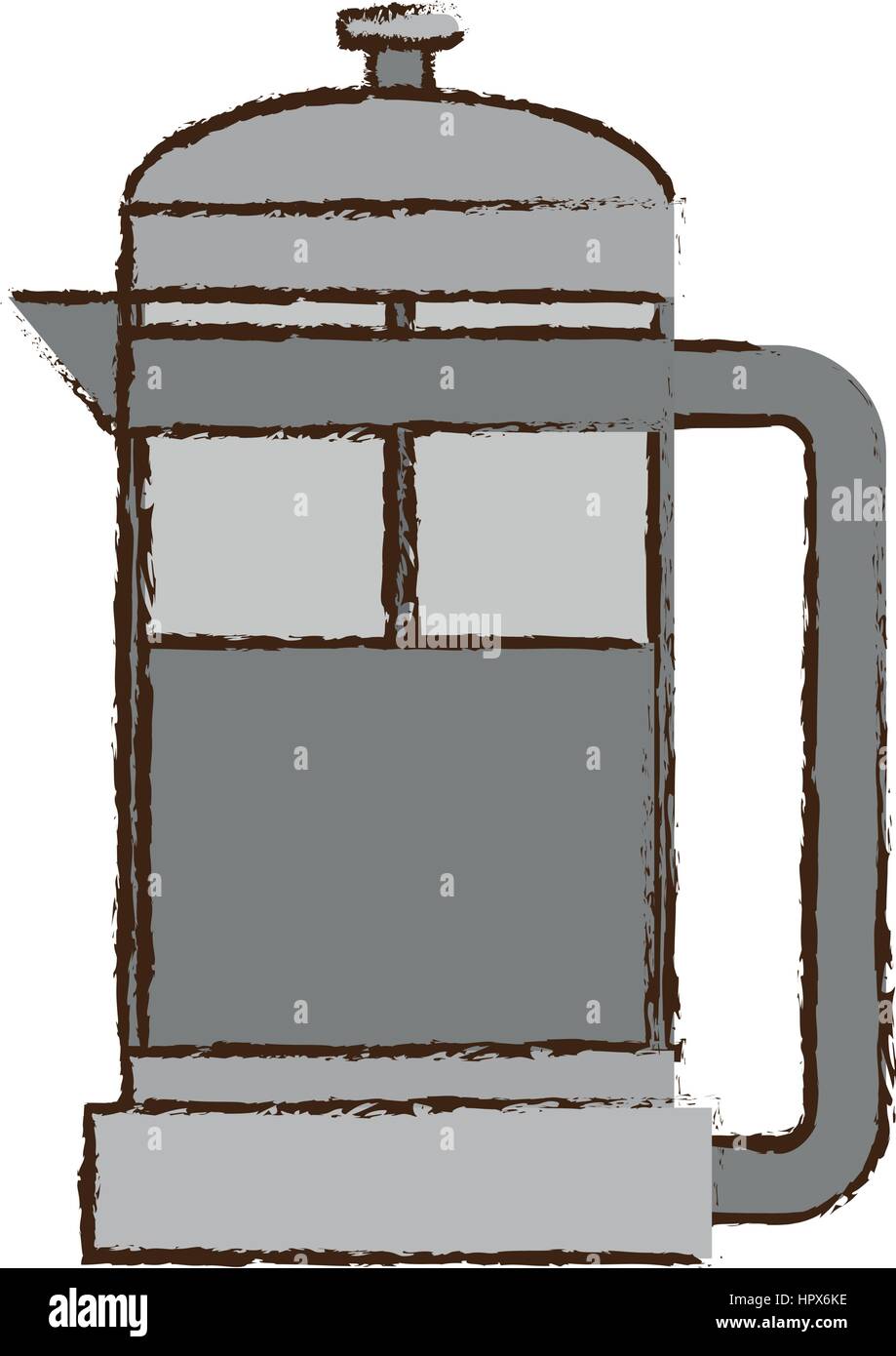 coffee pot handle glass Stock Vector Image & Art - Alamy