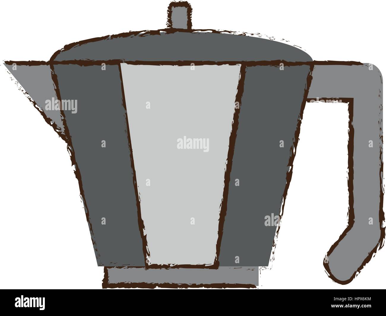 coffee pot handle steel Stock Vector Image & Art - Alamy