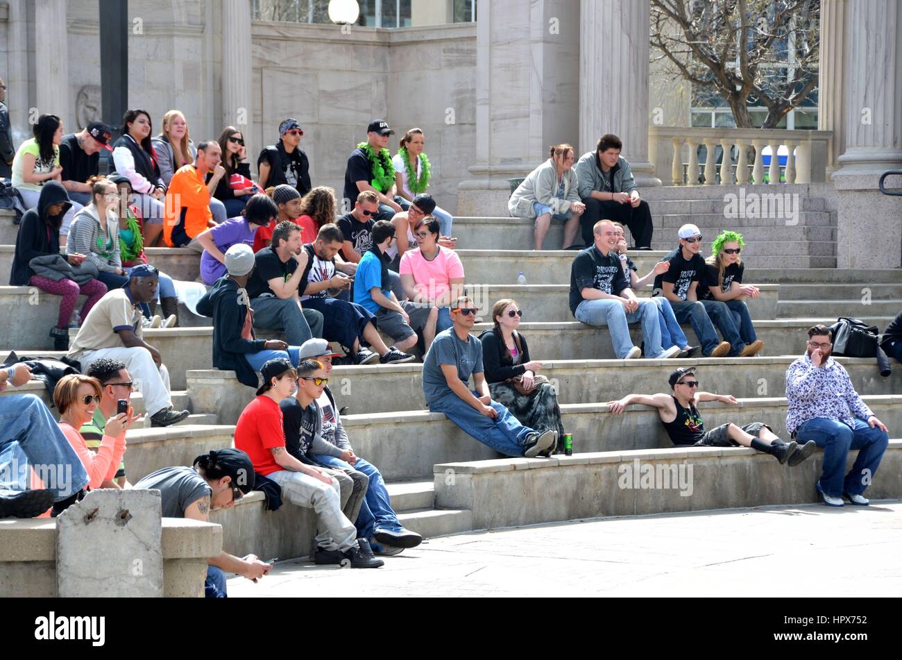 Crowds of Unidentified People Stock Photo - Alamy