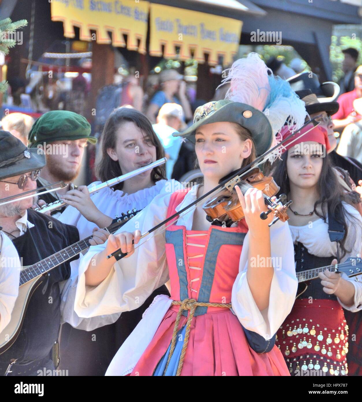 Medieval musicians music musical instruments hi-res stock photography ...