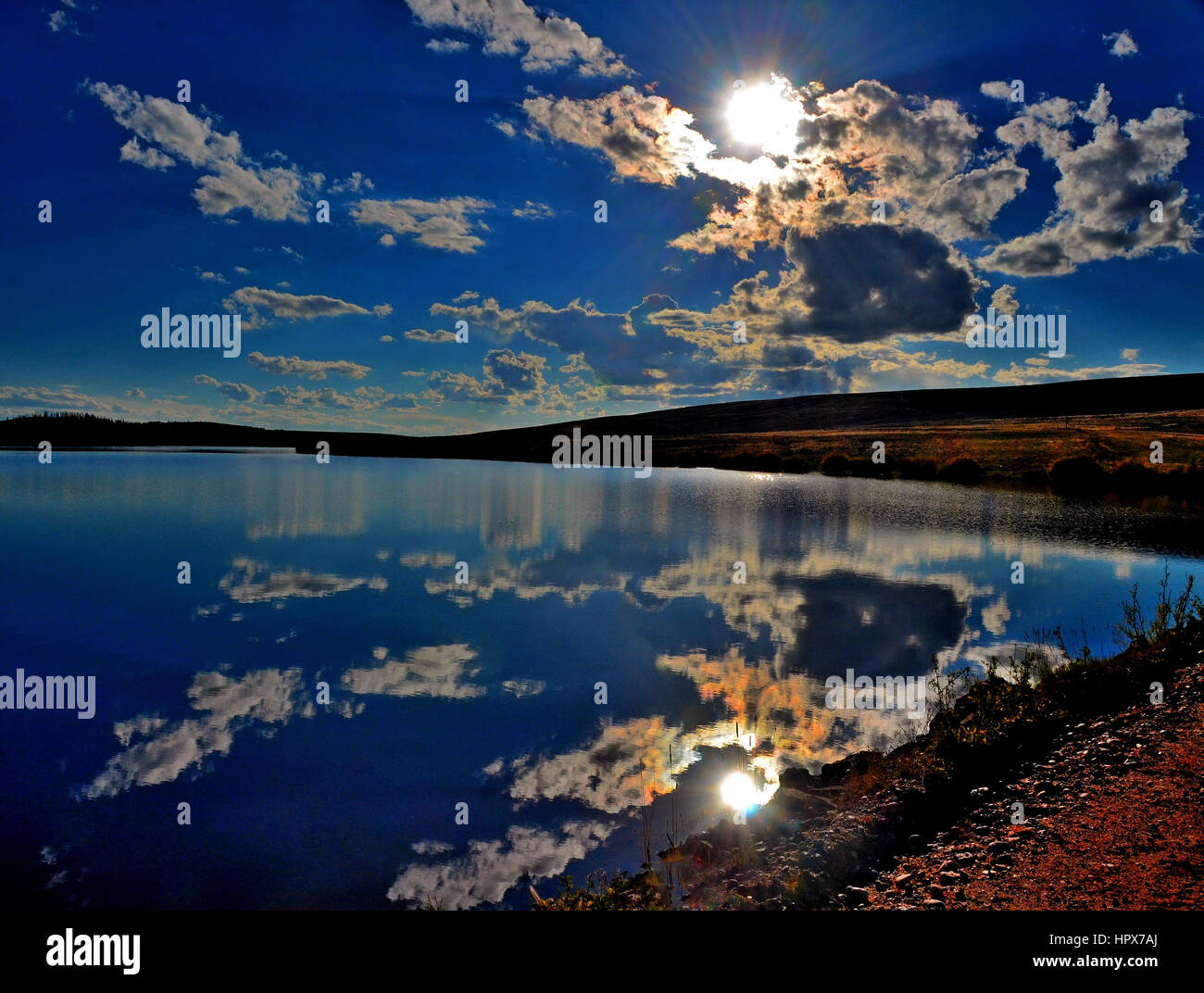 Colorado river sky lights hi-res stock photography and images - Alamy