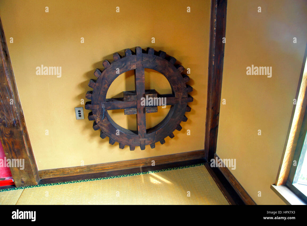 Old traditional watermill interior hi-res stock photography and images ...