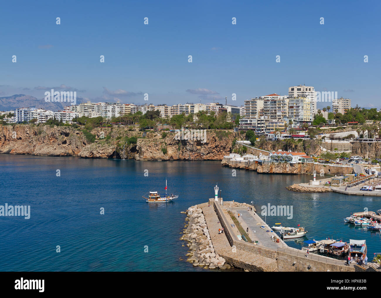 Antalya harbour hi-res stock photography and images - Alamy