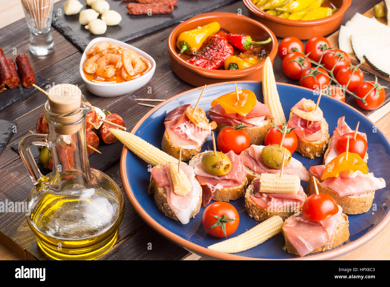 Spanish starters hi-res stock photography and images - Alamy