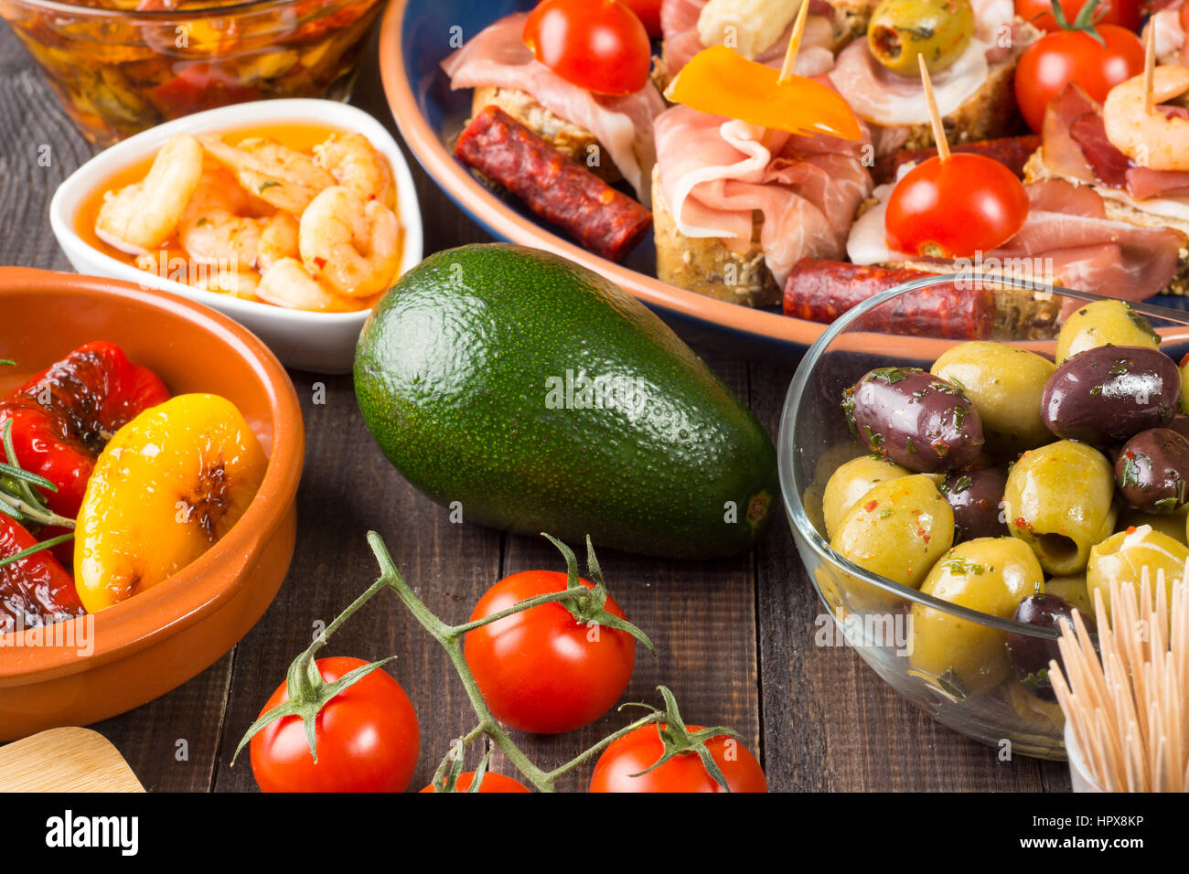 Traditional spanish tapas tomatoes hi-res stock photography and images ...