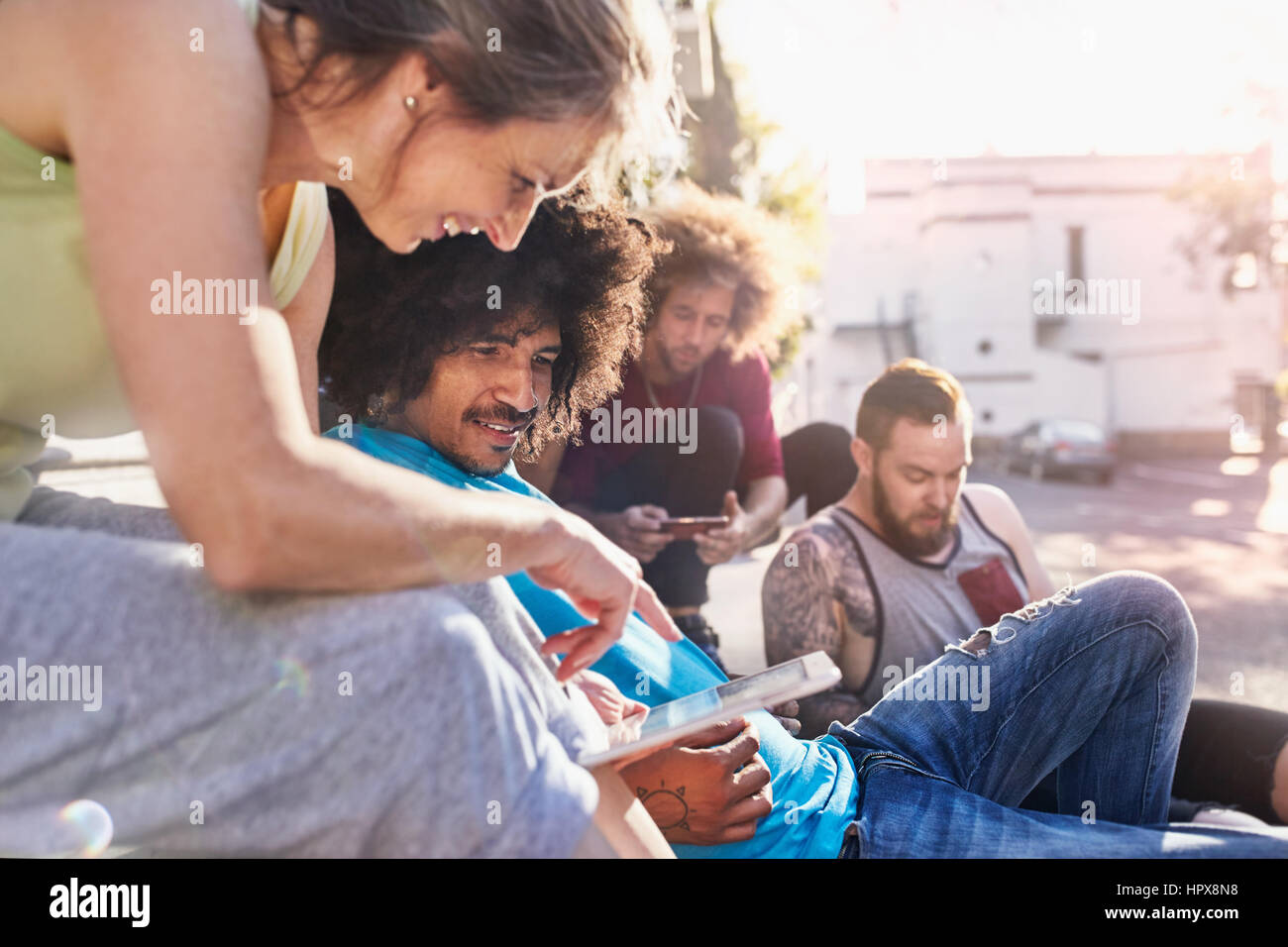 Digital flare hi-res stock photography and images - Alamy