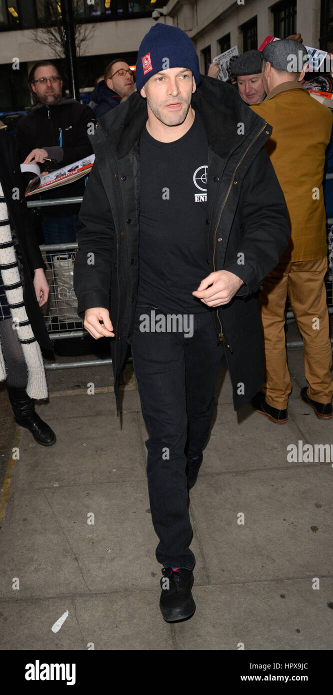 Cast of Trainspotting T2 at BBC Radio 2 Featuring: Jonny Lee Miller ...