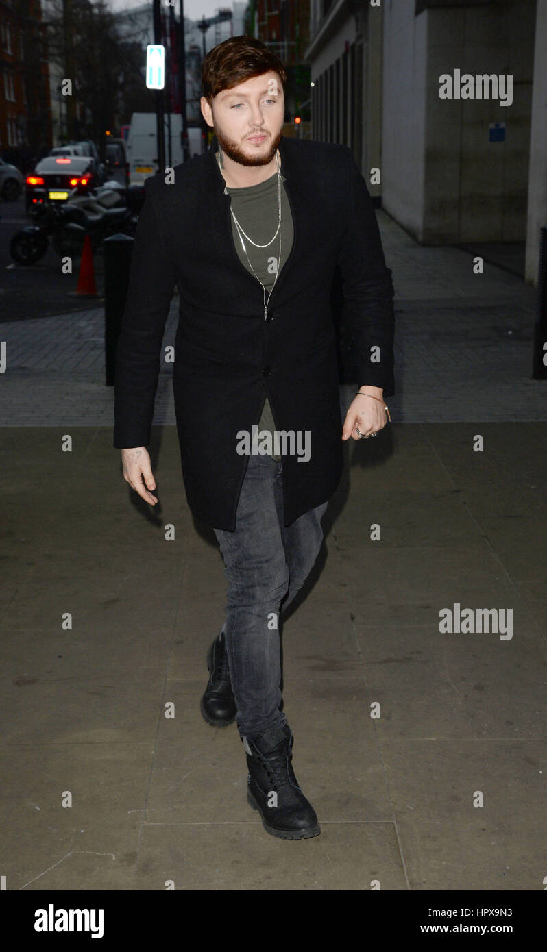 James Arthur at BBC Radio 1 Featuring: James Arthur Where: London ...