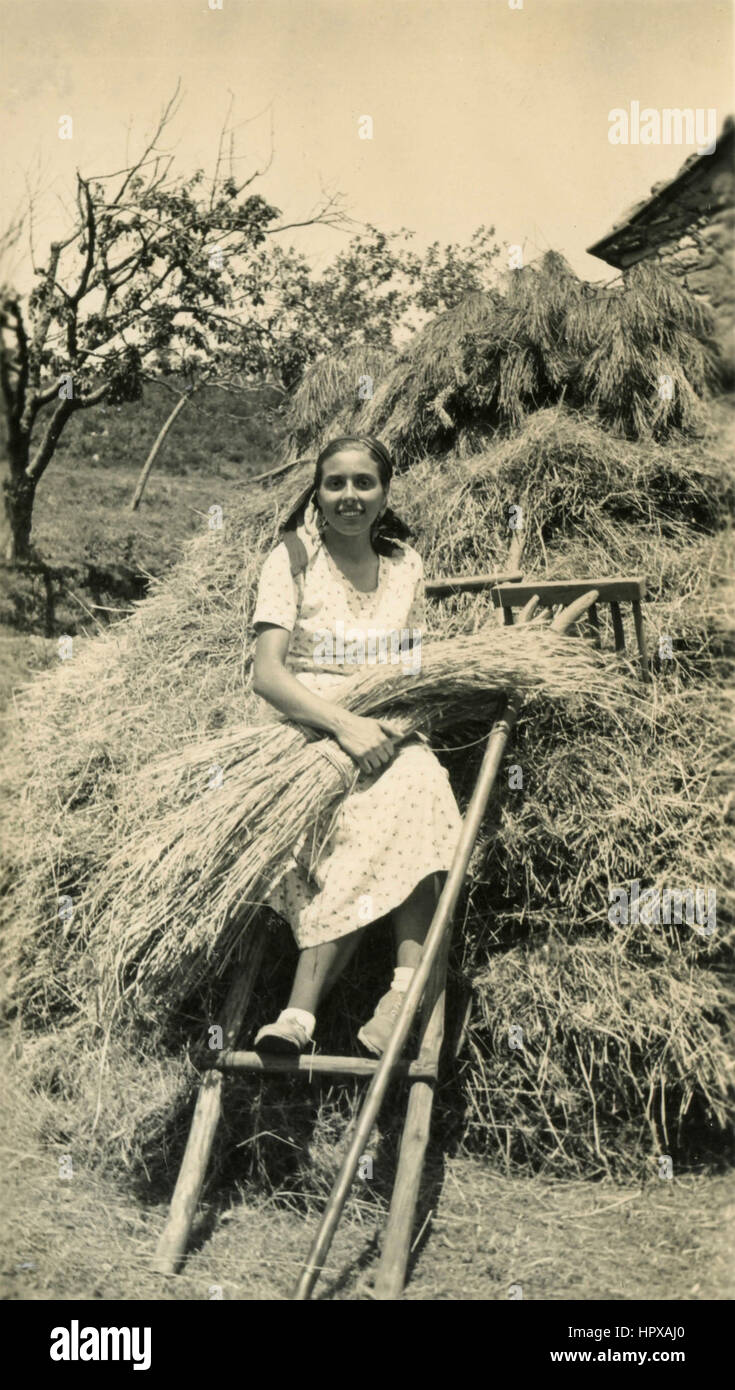 Girl 1935 hi-res stock photography and images - Alamy
