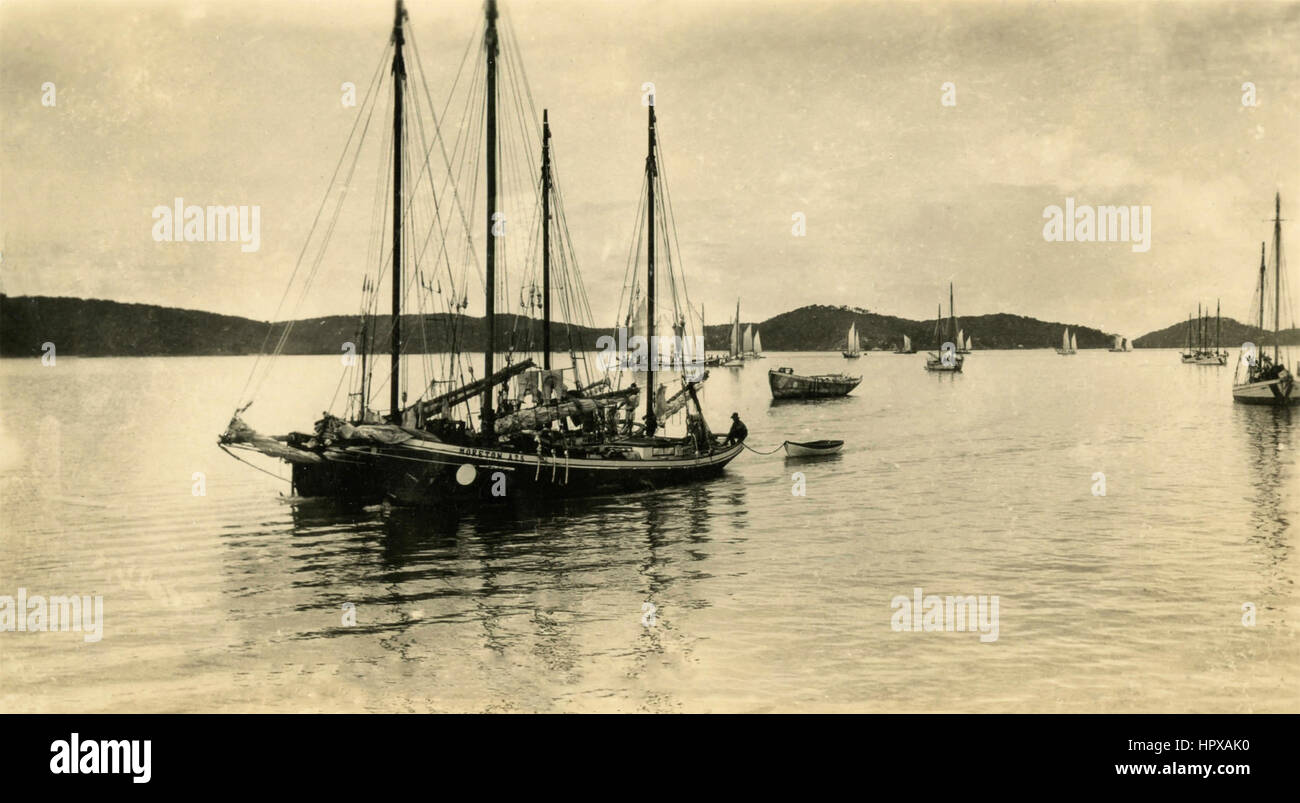 Pearling Luggers, Thursday Island, Australia Stock Photo - Alamy