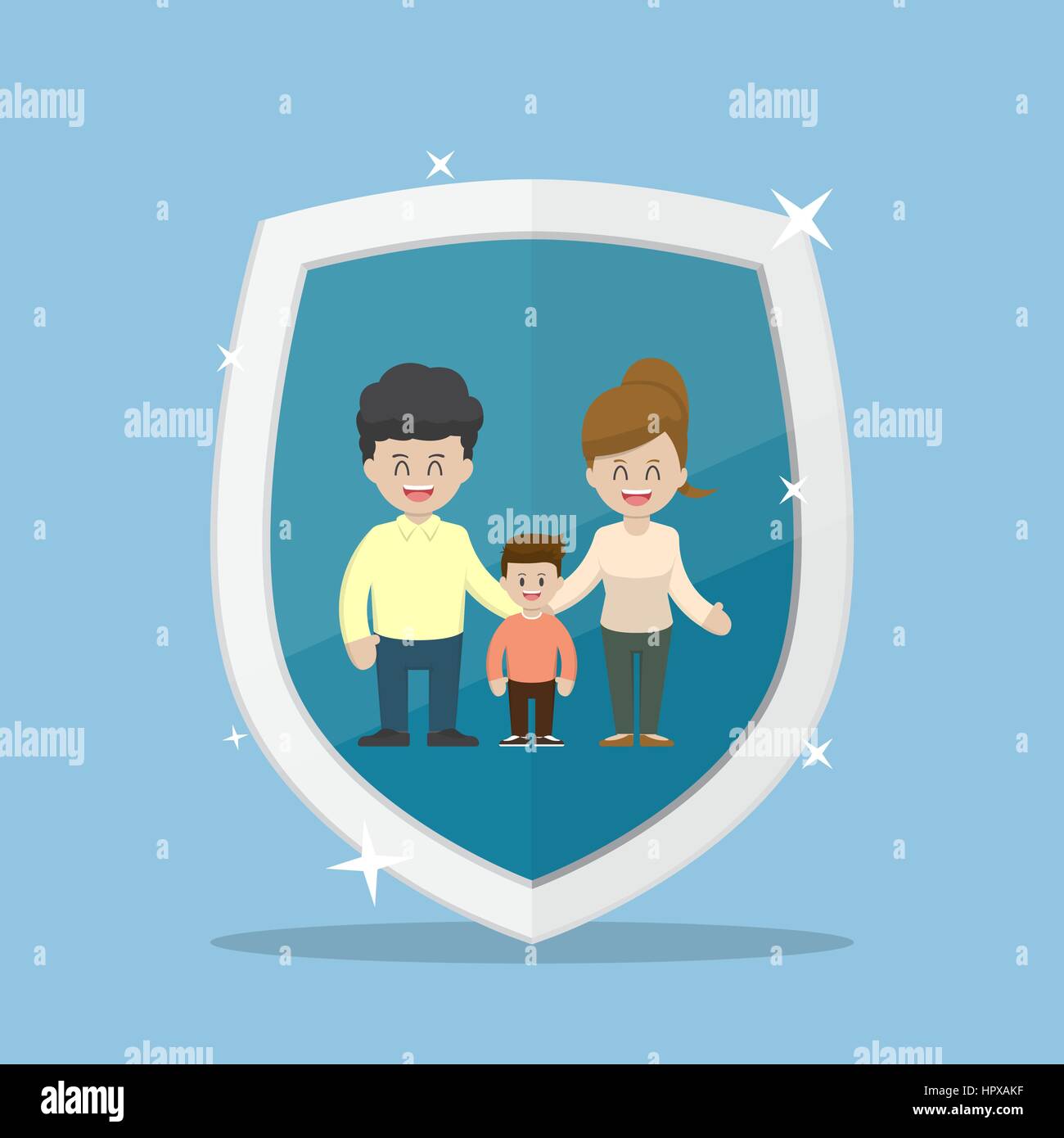 Child and family service Stock Vector Images - Alamy