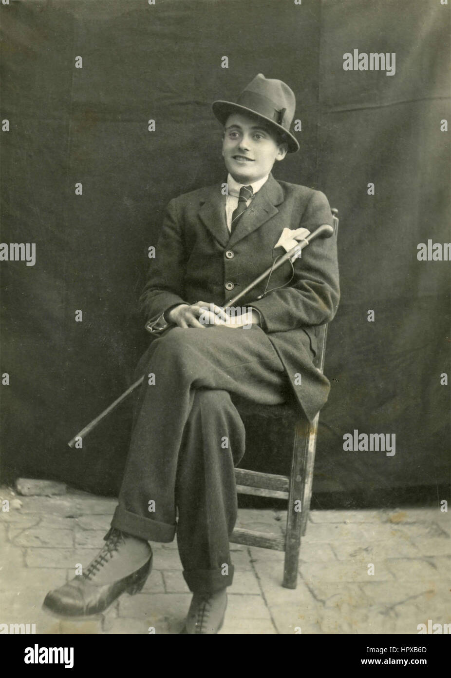 Actor at a theatrical representation, Italy Stock Photo - Alamy