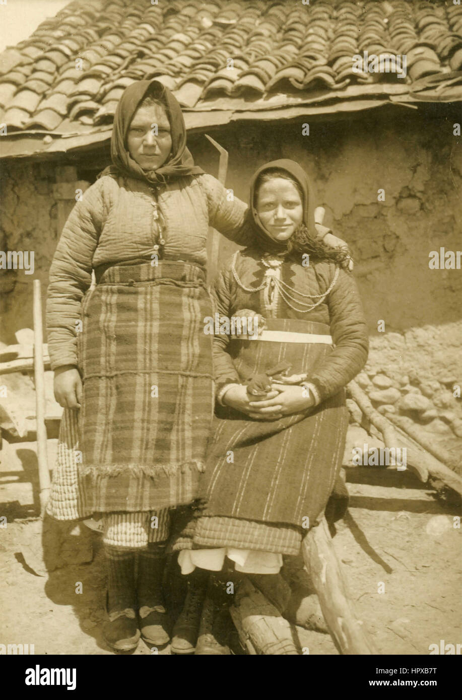 Women in traditional dress, Macedonia Stock Photo - Alamy
