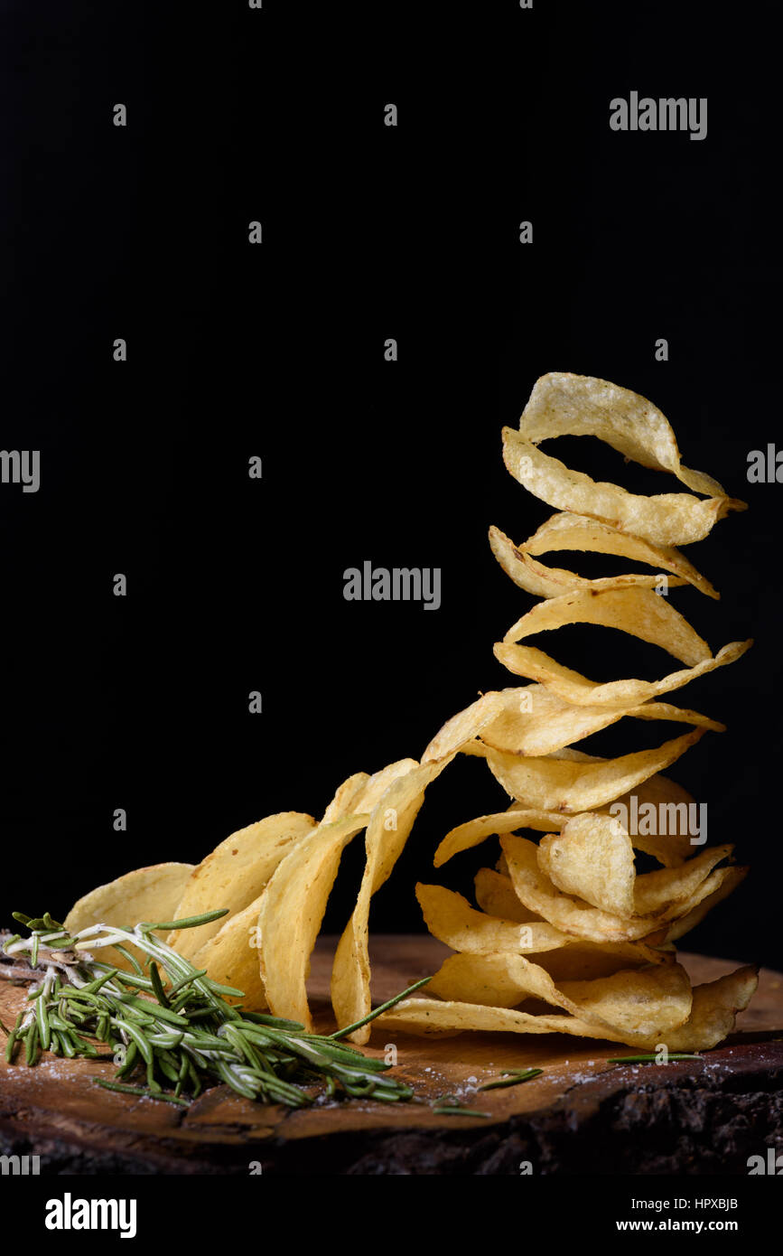 Stack of wood chips hi-res stock photography and images - Alamy