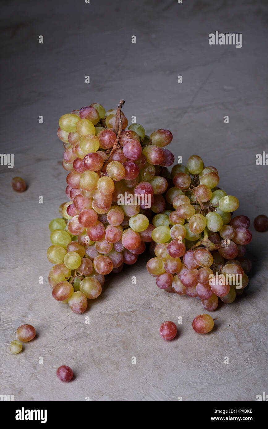 Ripe grapes, selection of grape, produce for winemaking Stock Photo - Alamy