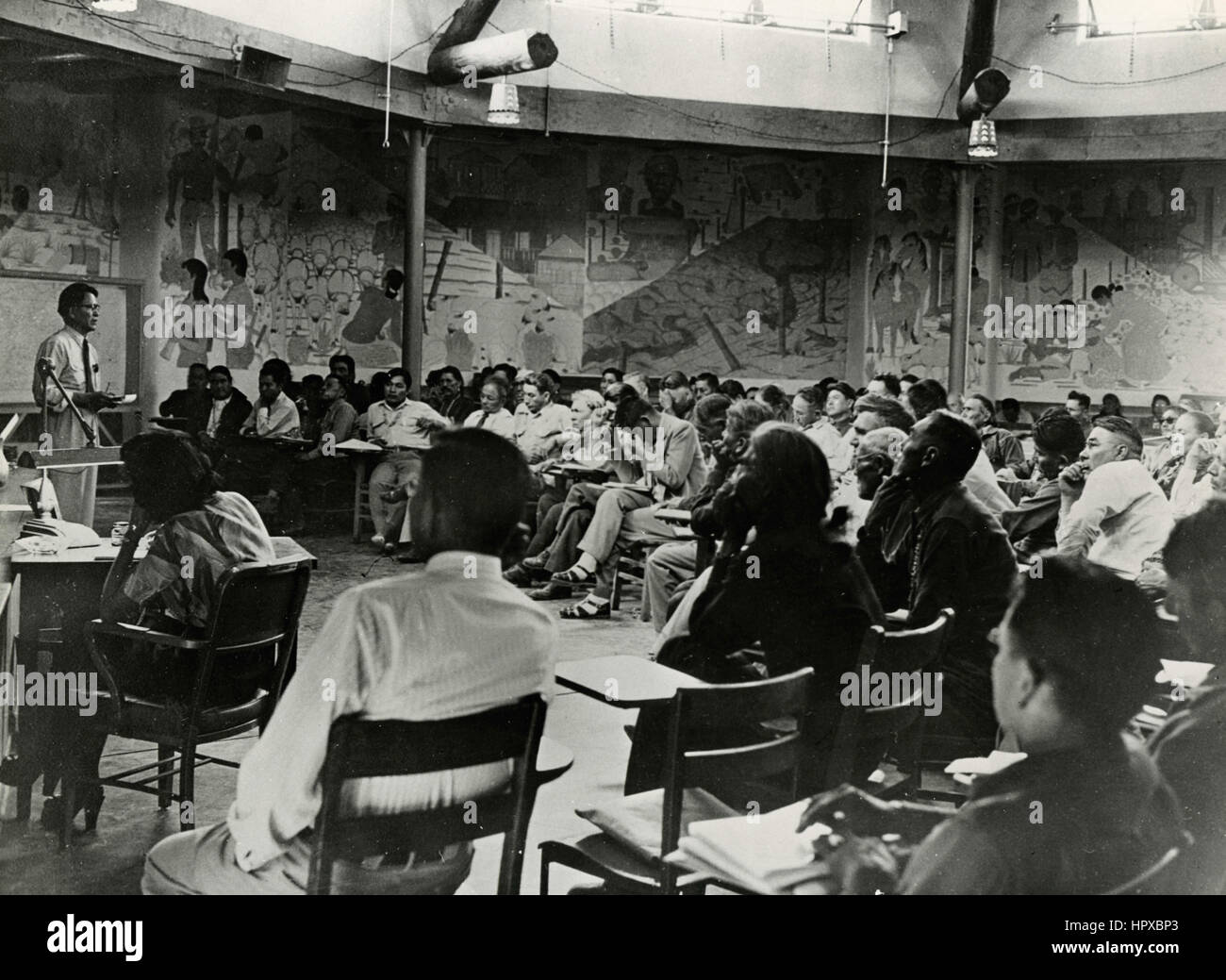 Class at school, Central America Stock Photo - Alamy