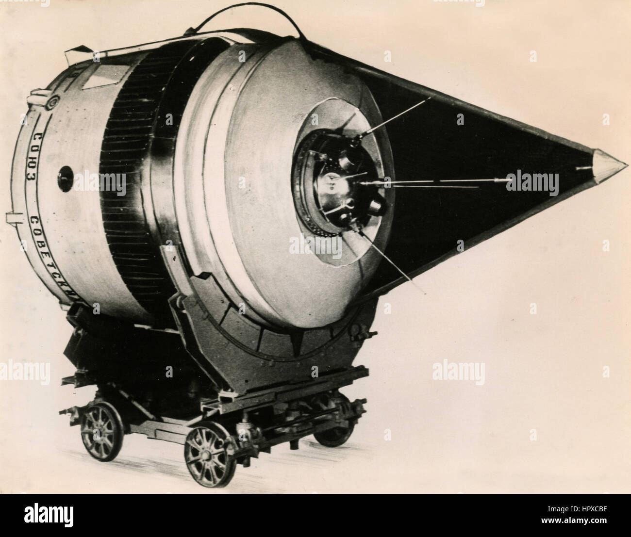 Last stage model of cosmic rocket hi-res stock photography and images ...