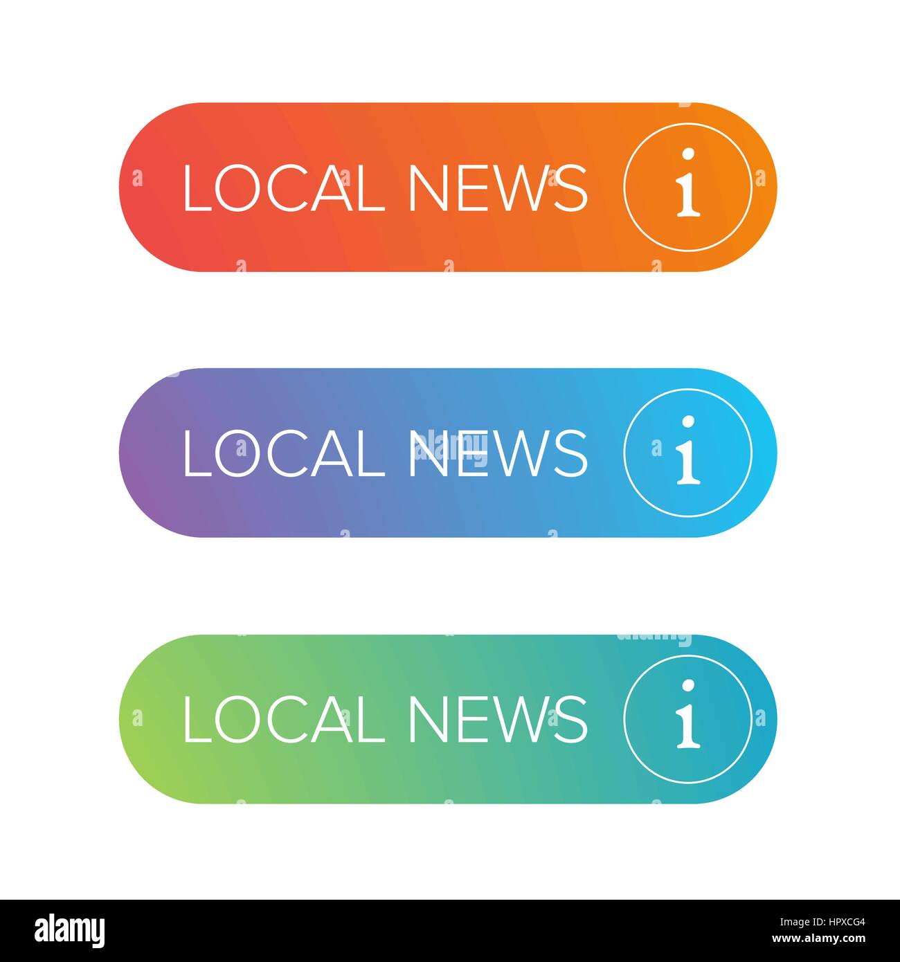 Set news Stock Vector Images - Alamy