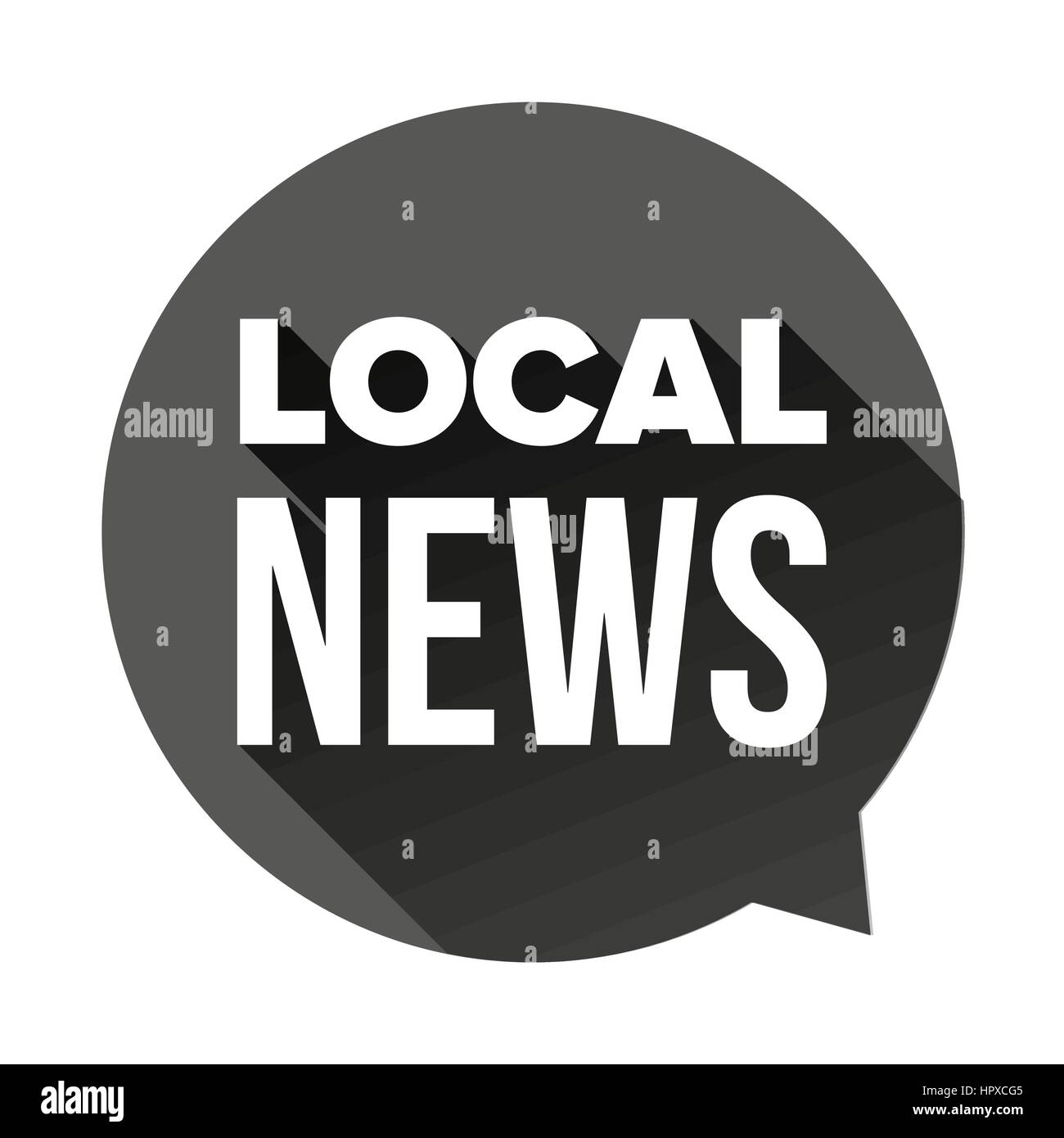 Local News sign speech bubble Stock Vector Image & Art - Alamy