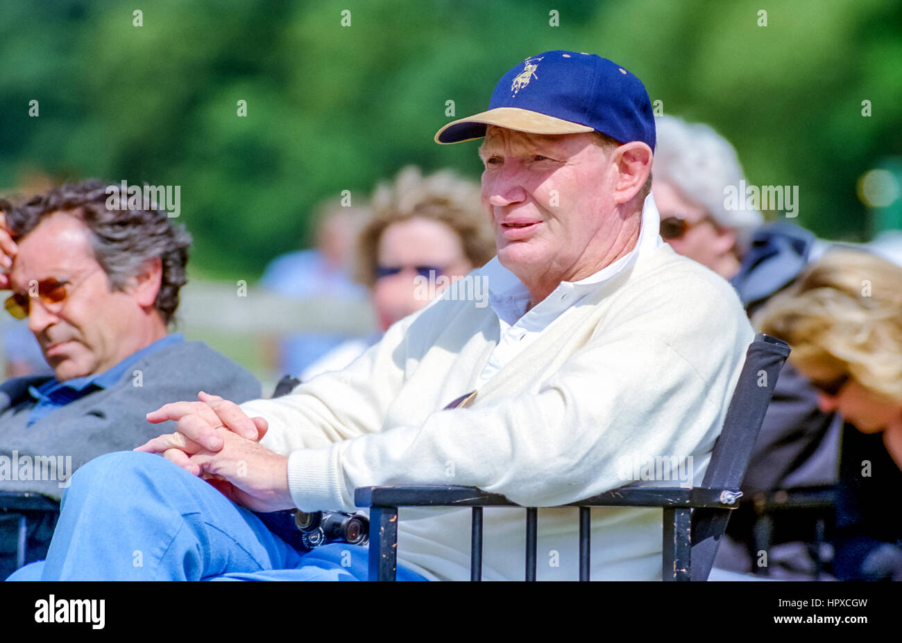 A Kerry Packer-sponsored polo tournament at Cowdray Park, Easebourne ...