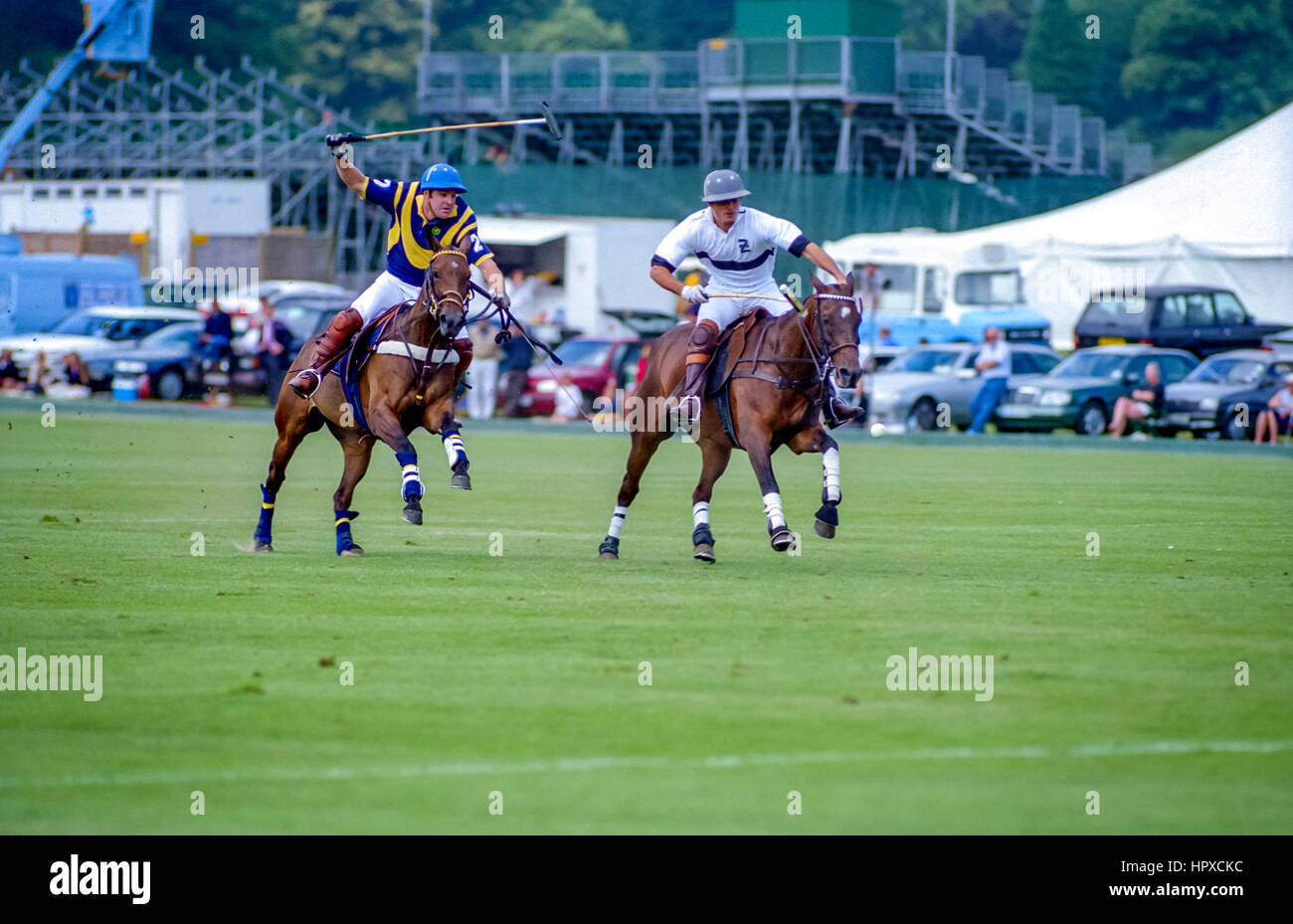 A Kerry Packer-sponsored polo tournament at Cowdray Park, Easebourne ...