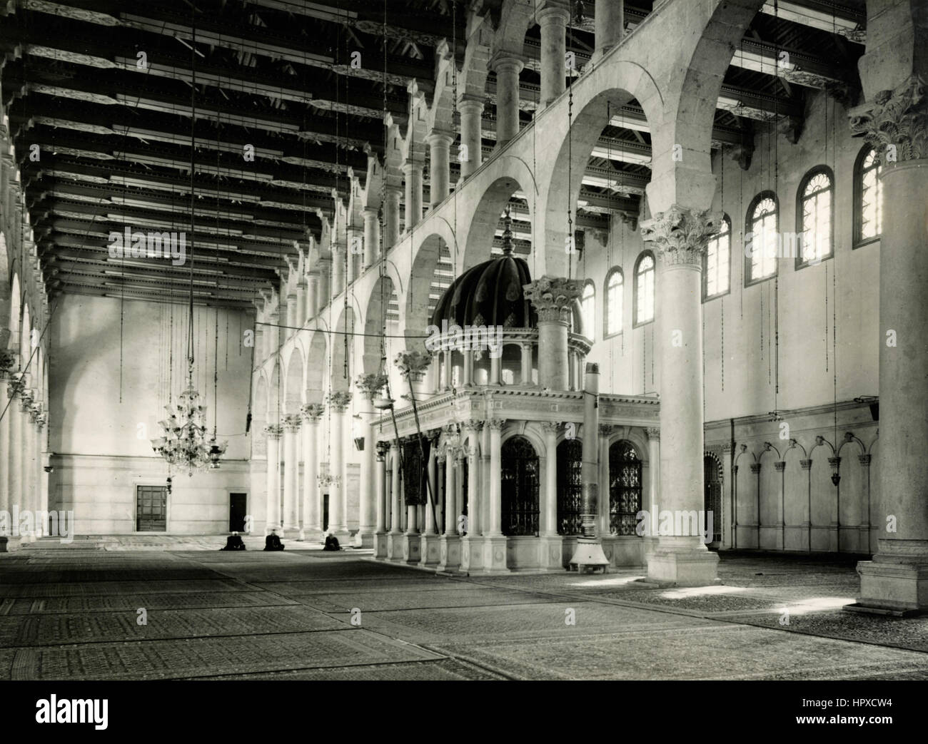 Shrine of St John the Baptist in Ommayad mosque, Damascus, Syria Stock ...