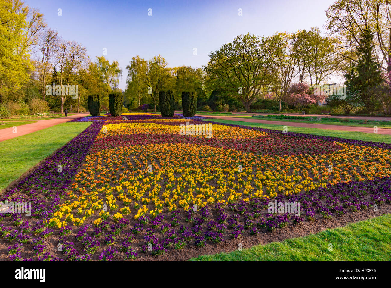Landscaped Formal Garden. Park. public park Stock Photo - Alamy