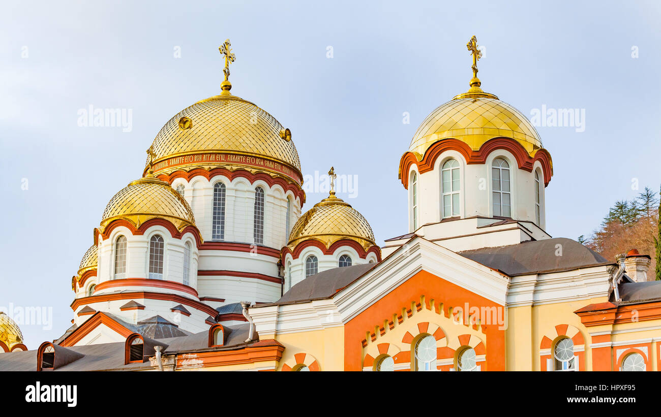 New Athos monastery of St. Simon the Canaanite monastery in the ...