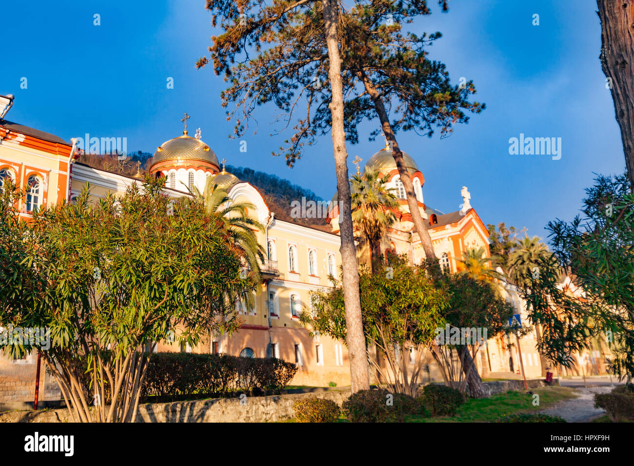 New Athos monastery of St. Simon the Canaanite monastery in the ...