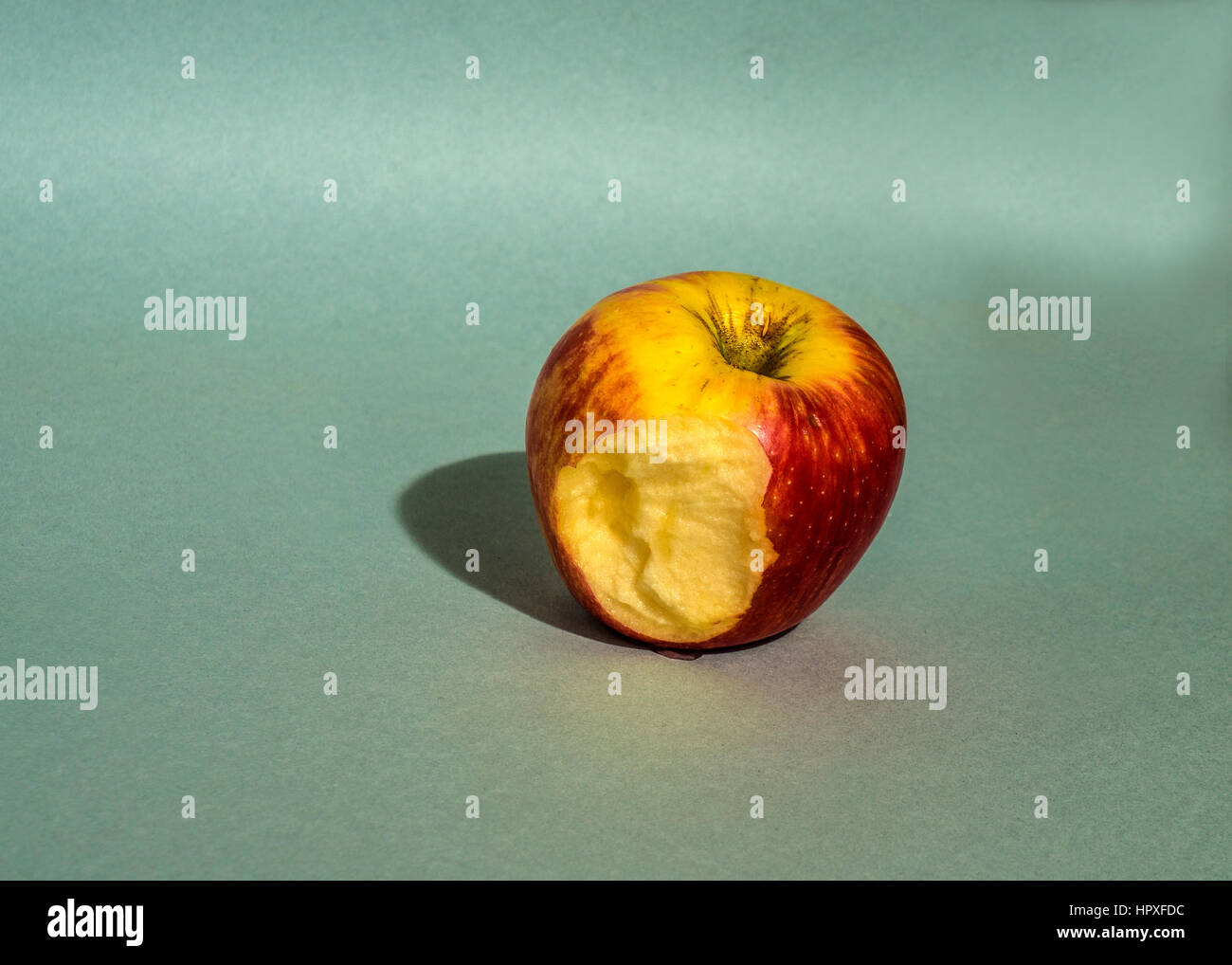 Red Apple Bite Out High Resolution Stock Photography and Images - Alamy