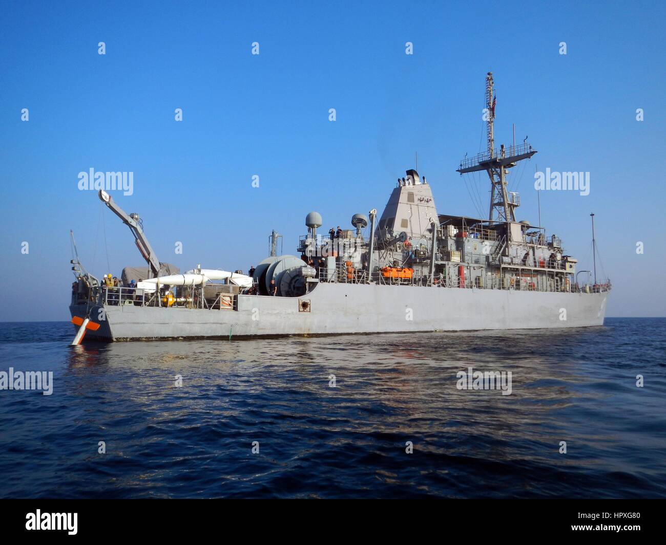 Mine countermeasures vessel hi-res stock photography and images - Alamy