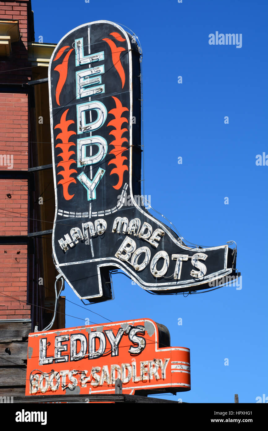 Texas cowboy boots hi-res stock photography and images - Alamy