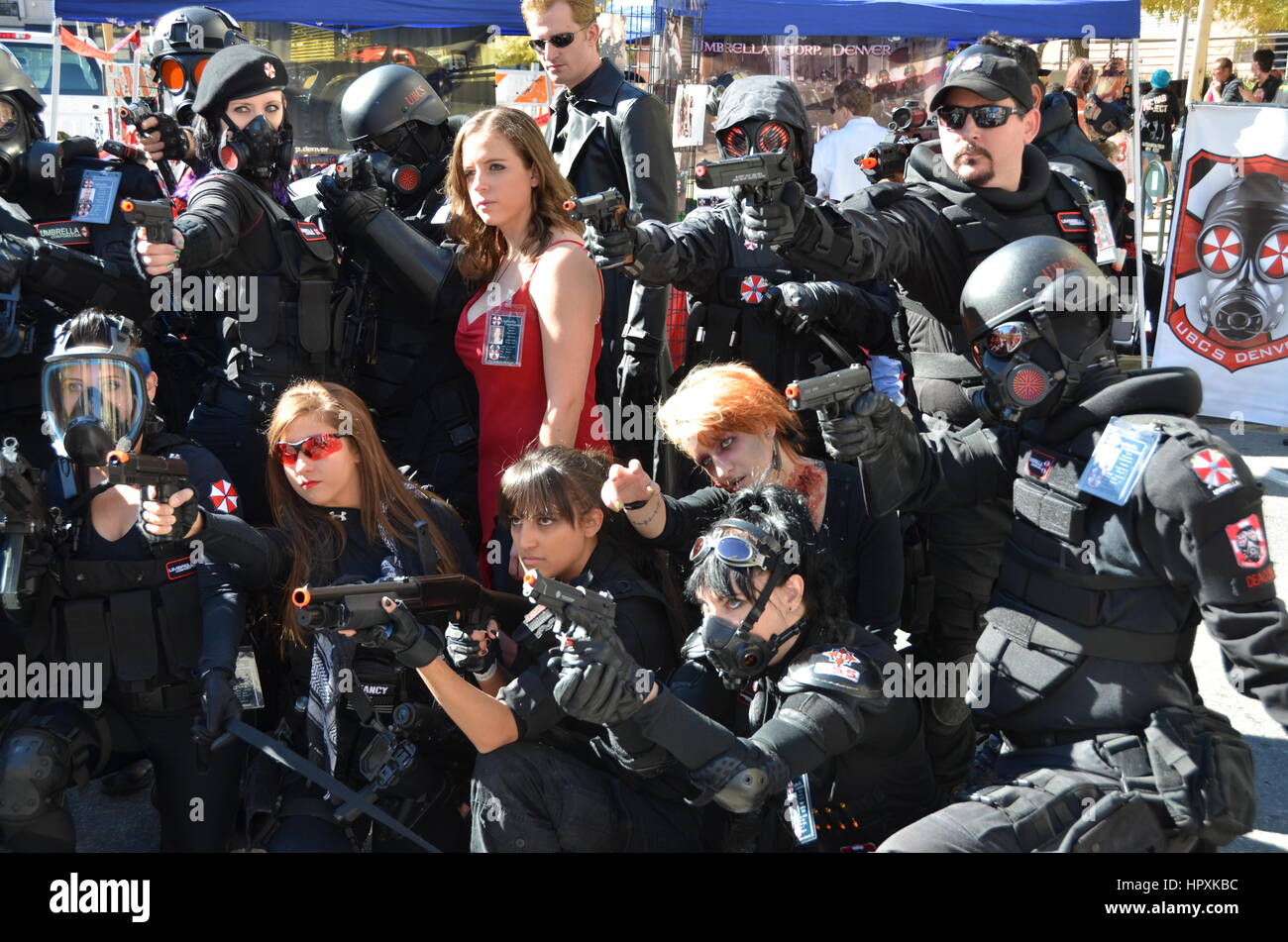 Denver Zombie Festival Stock Photo - Alamy