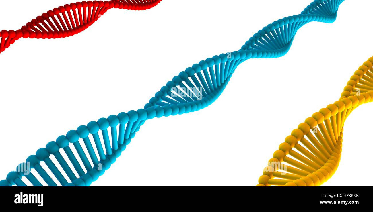 Science Technology Background with Double Helix Strand Stock Photo - Alamy