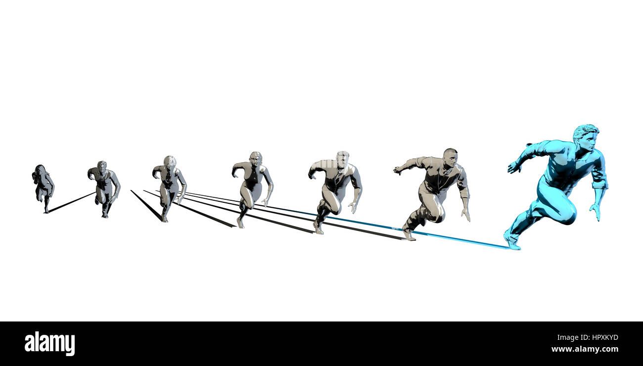 Well Coordinated or Managed Team Working Together Stock Photo - Alamy