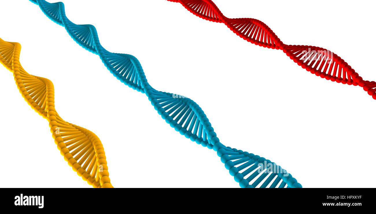 DNA Strand Helix Simple Abstract Background on White Stock Photo - Alamy