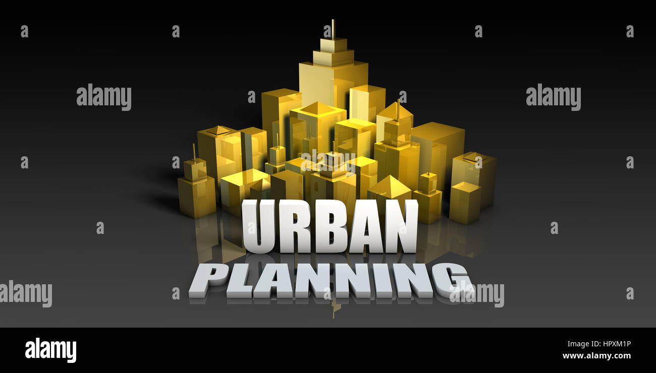Urban Planning Industry Business Concept with Buildings Background ...