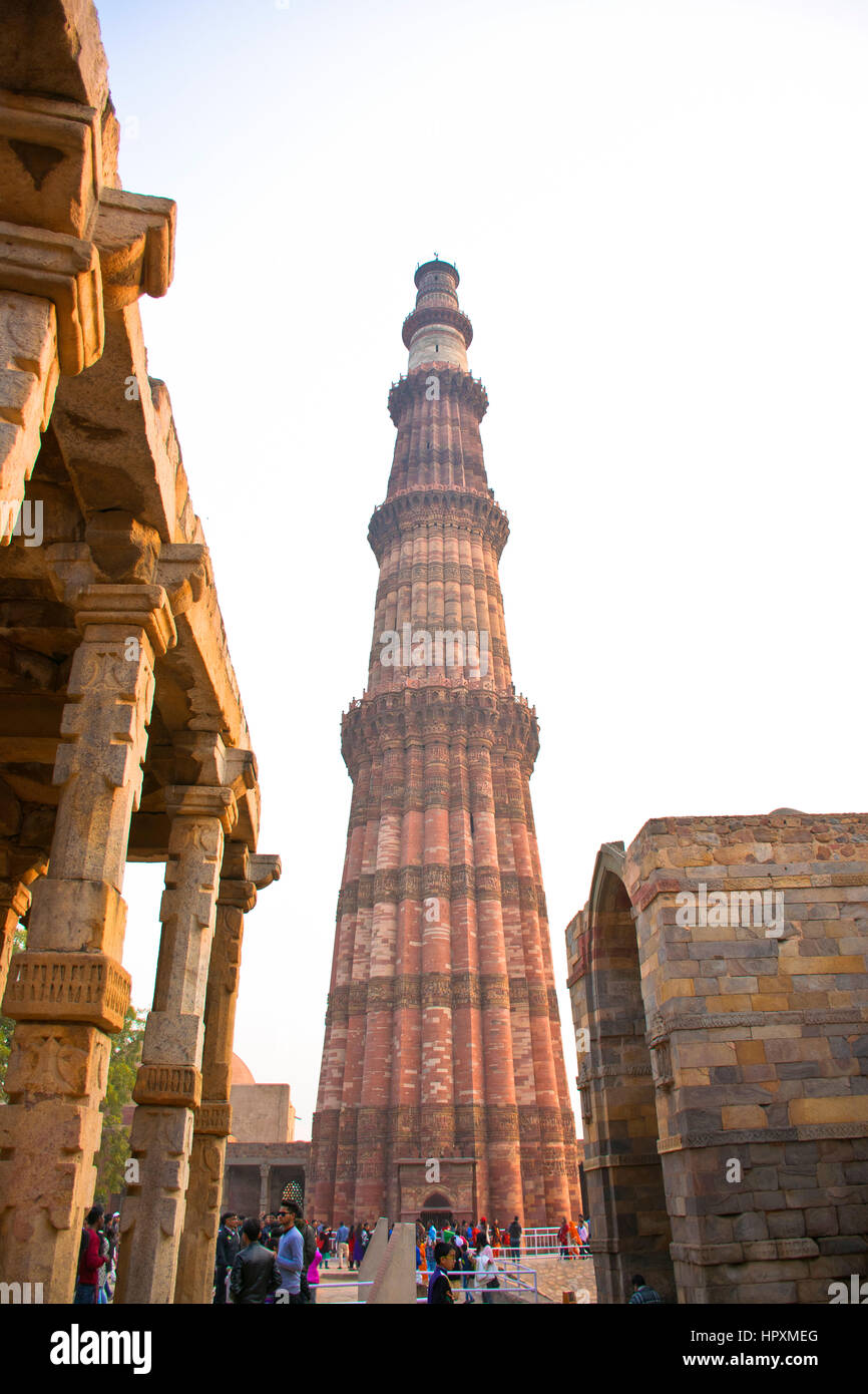 Qutub Minar, Ancient, Architecture, Building Exterior, Built Structure ...