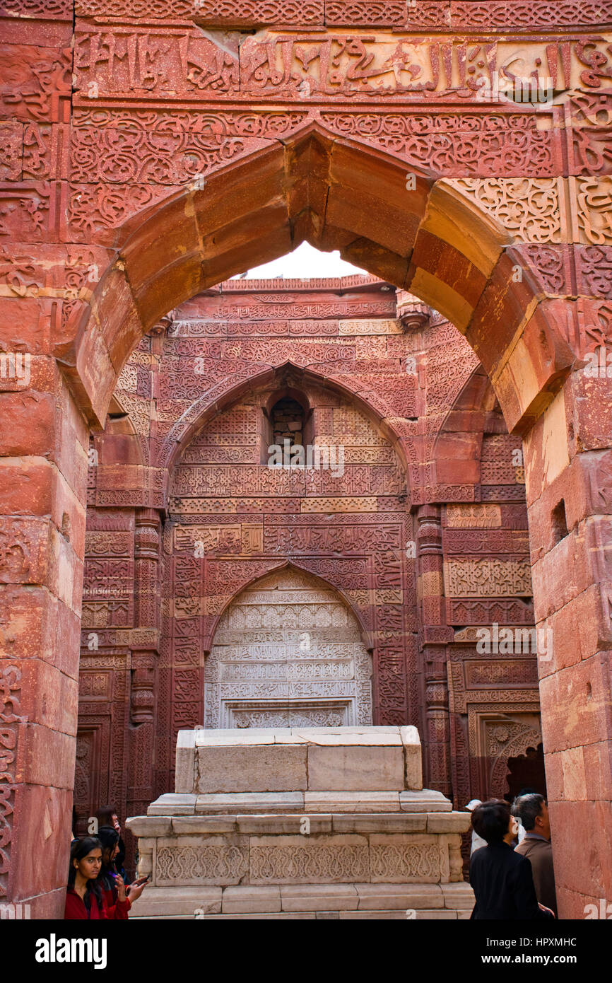 Tomb of Altamish, Qutub Minar complex, UNESCO World Heritage Site, New ...