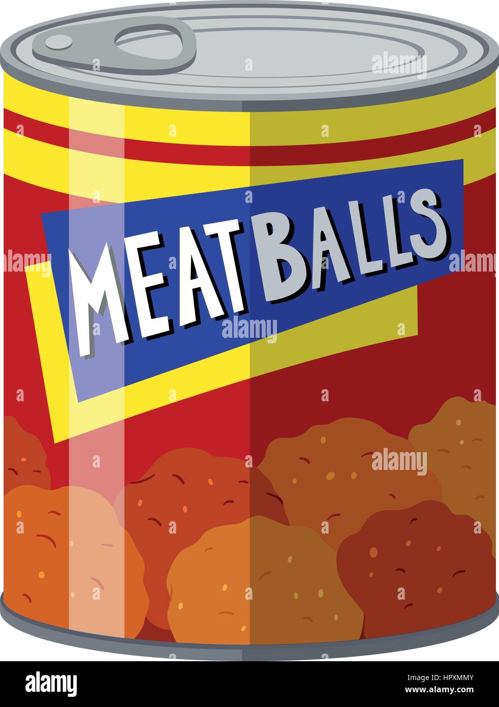 Tinned meatballs tin hi-res stock photography and images - Alamy
