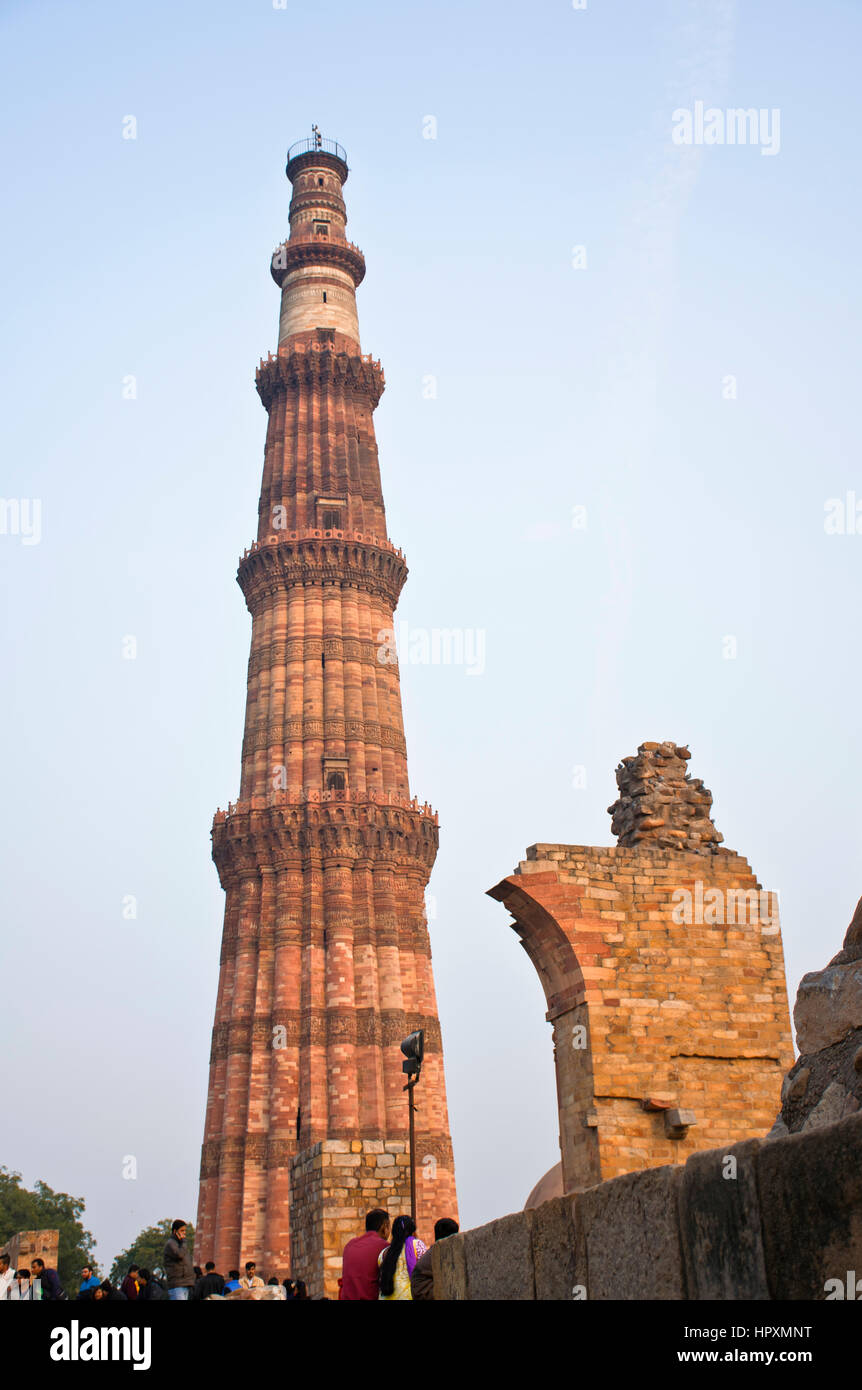 Qutub Minar, Architecture, Brick, Built Structure, Capital Cities ...