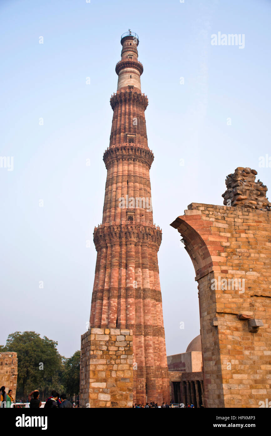 Qutub Minar, Architecture, Brick, Built Structure, Capital Cities ...