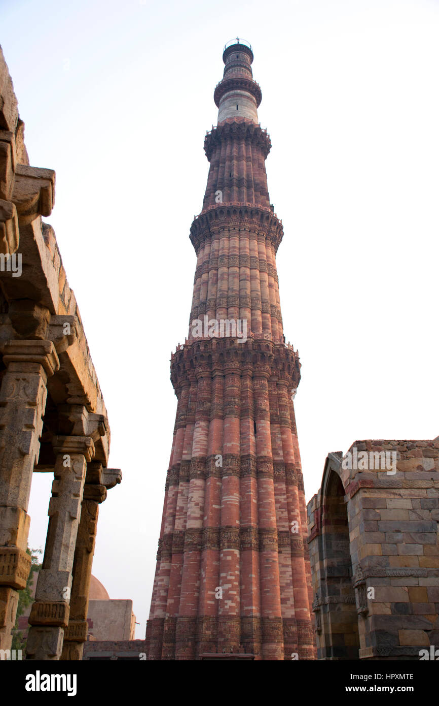 Qutub Minar, Architecture, Brick, Built Structure, Capital Cities ...