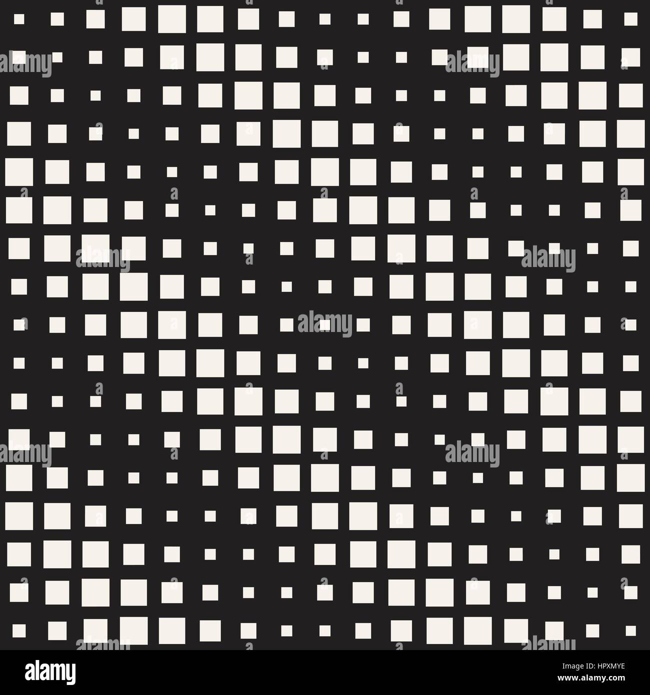 Repeating Rectangle Shape Halftone. Modern Geometric Lattice Texture ...