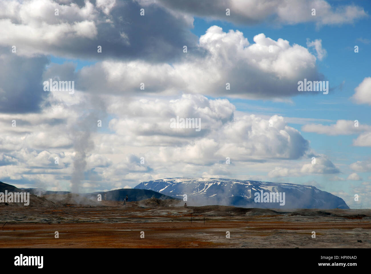 A geothermal spot noted for its bubbling pools, boiling mud pits and ...
