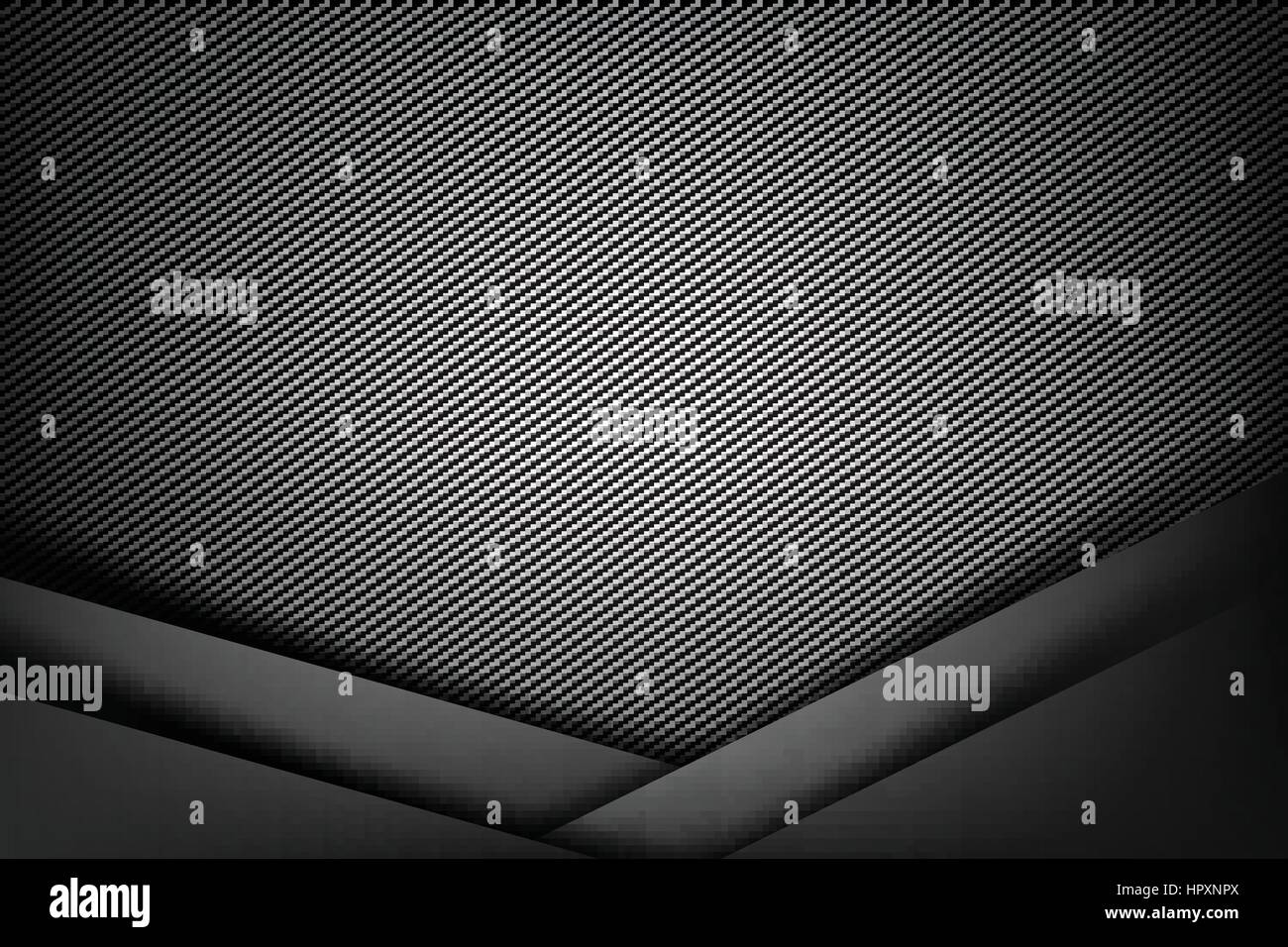 Abstract background dark and black carbon fiber vector illustration ...