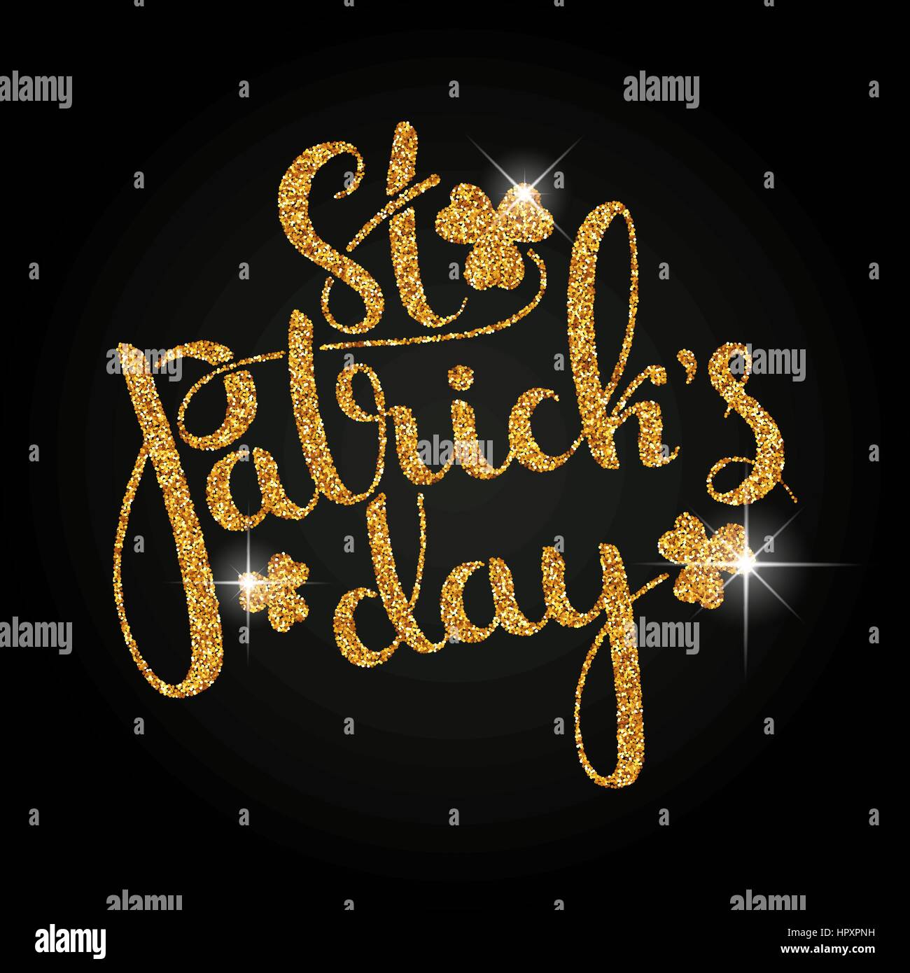 Good luck flower Stock Vector Images - Alamy